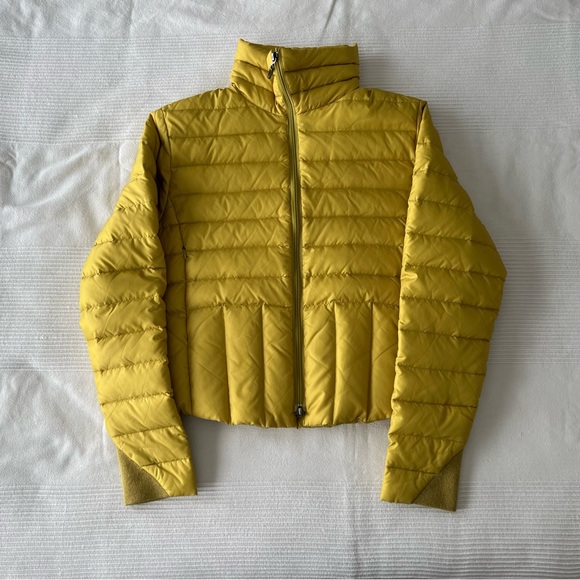 CiPRES | Jackets & Coats | Cipres Yellow Down Coat | Poshmark